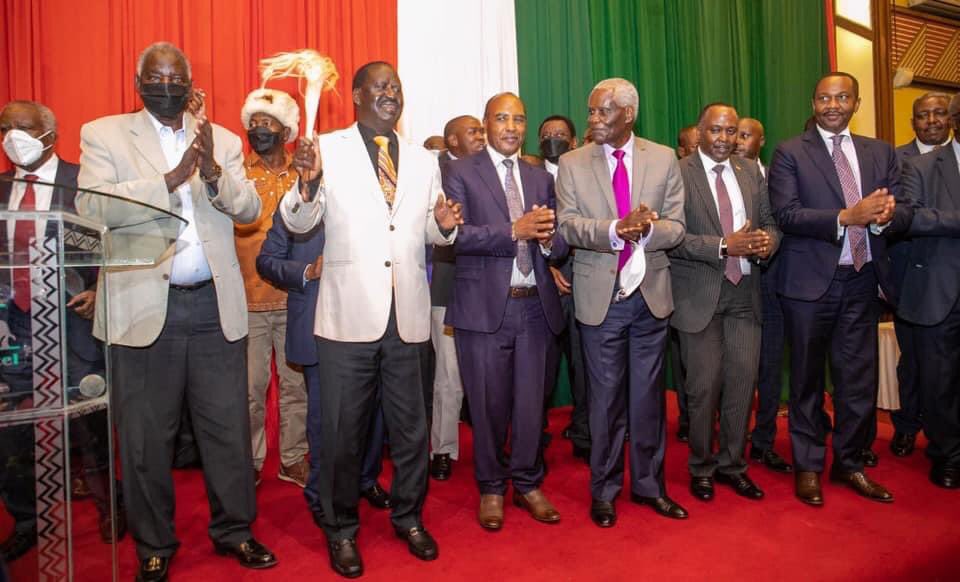 Raila Odinga on Twitter: "Members of Mt Kenya Foundation, ASANTE. We shall keep moving forward ...