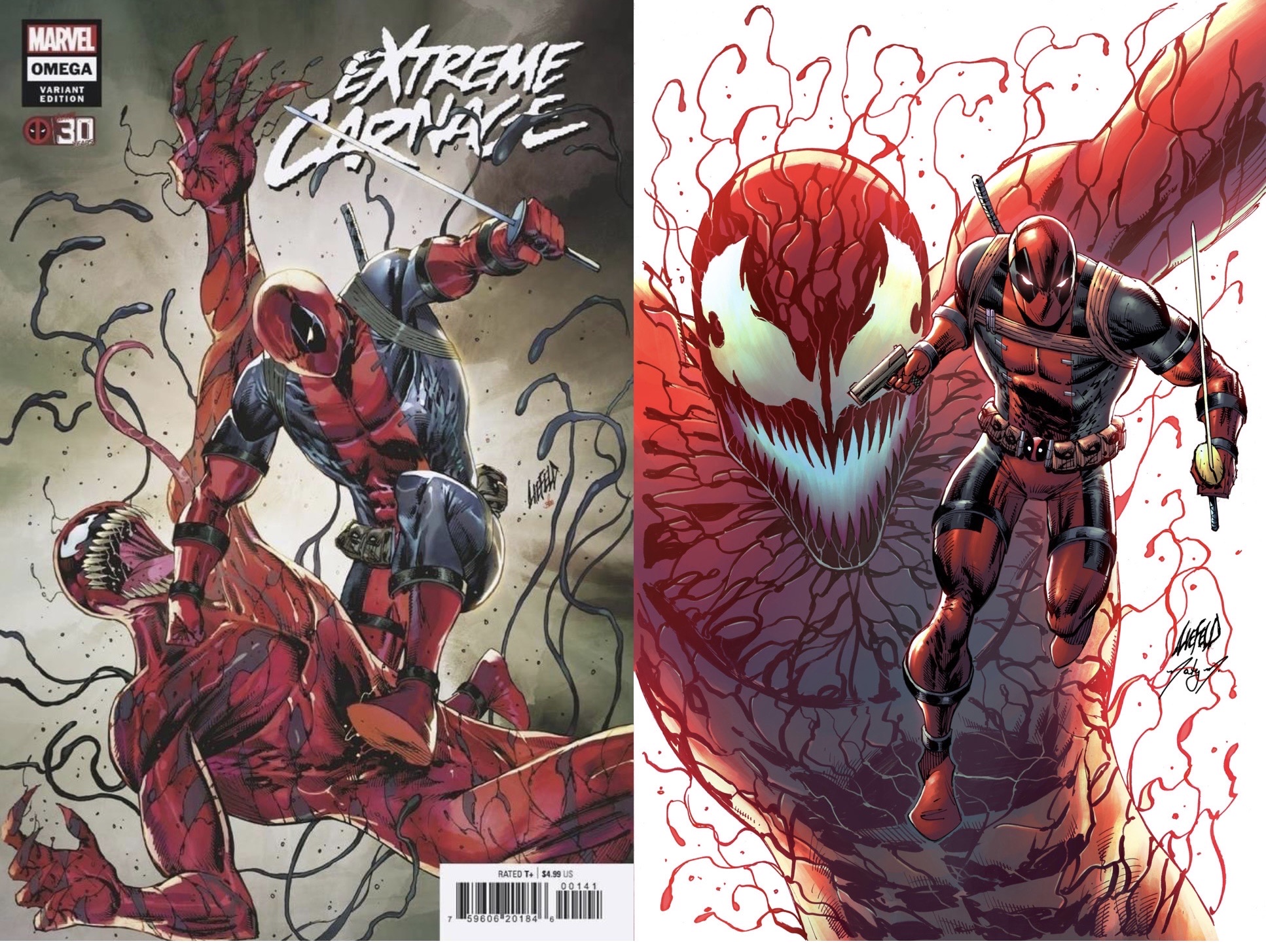 Deadpool Vs Carnage Variant