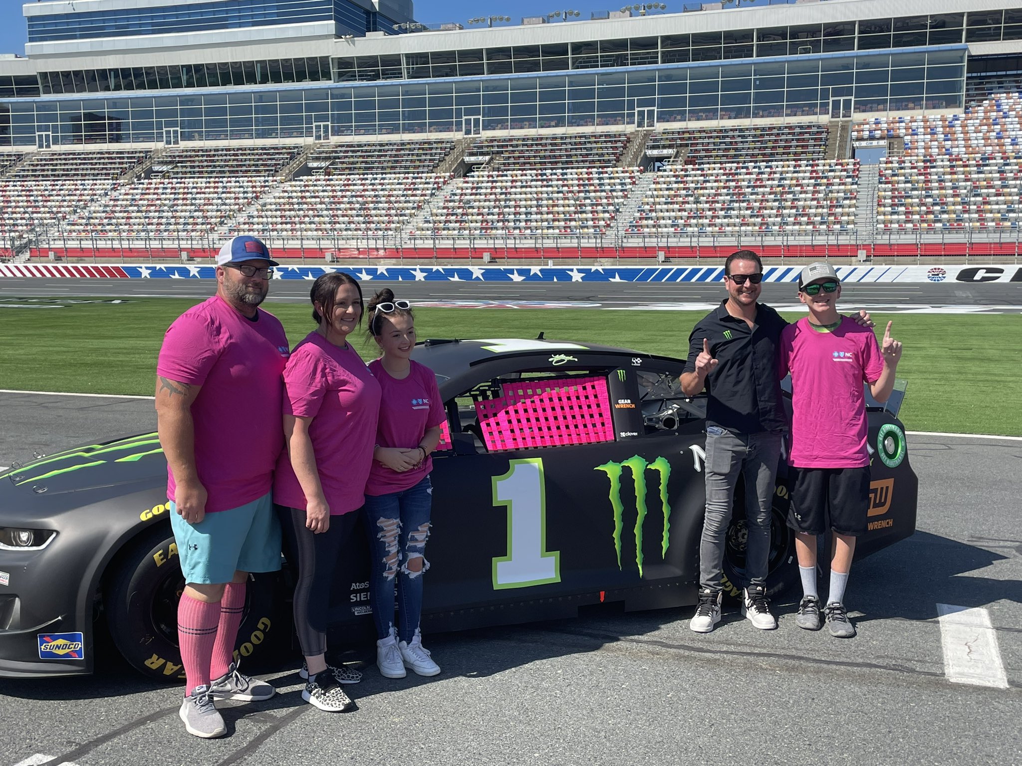 Alex Andrejev on Twitter: "These are the pink window nets that will be used at the Roval. Kurt ...