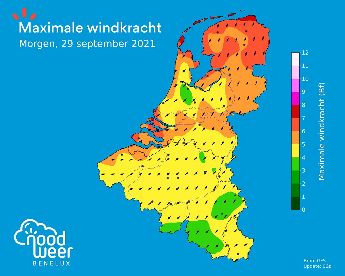 NoodweerBenelux on Twitter: "Goedenavond! Een #lagedrukgebied zorgt de komende 24 uur voor # ...