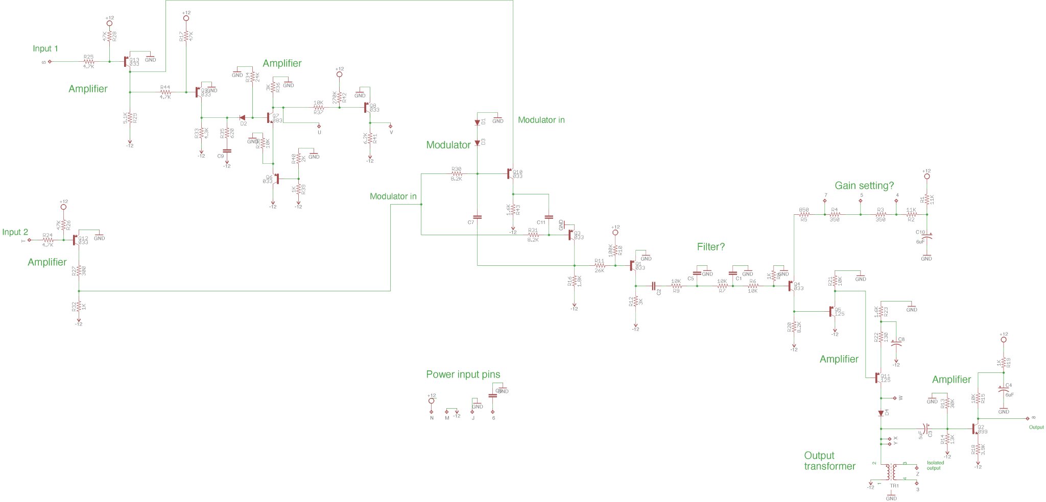 Ken Shirriff on Twitter: "To find out more, I reverse-engineered the circuit by tracing out the ...