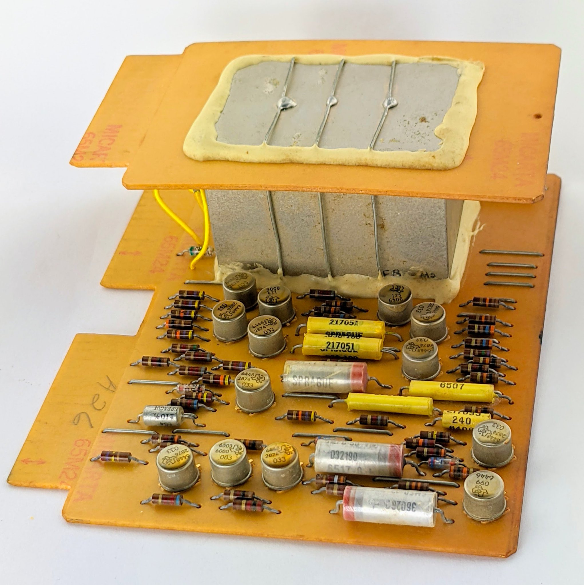 Ken Shirriff on Twitter: "What is this heavy metal block on an IBM computer board from 1965 ...