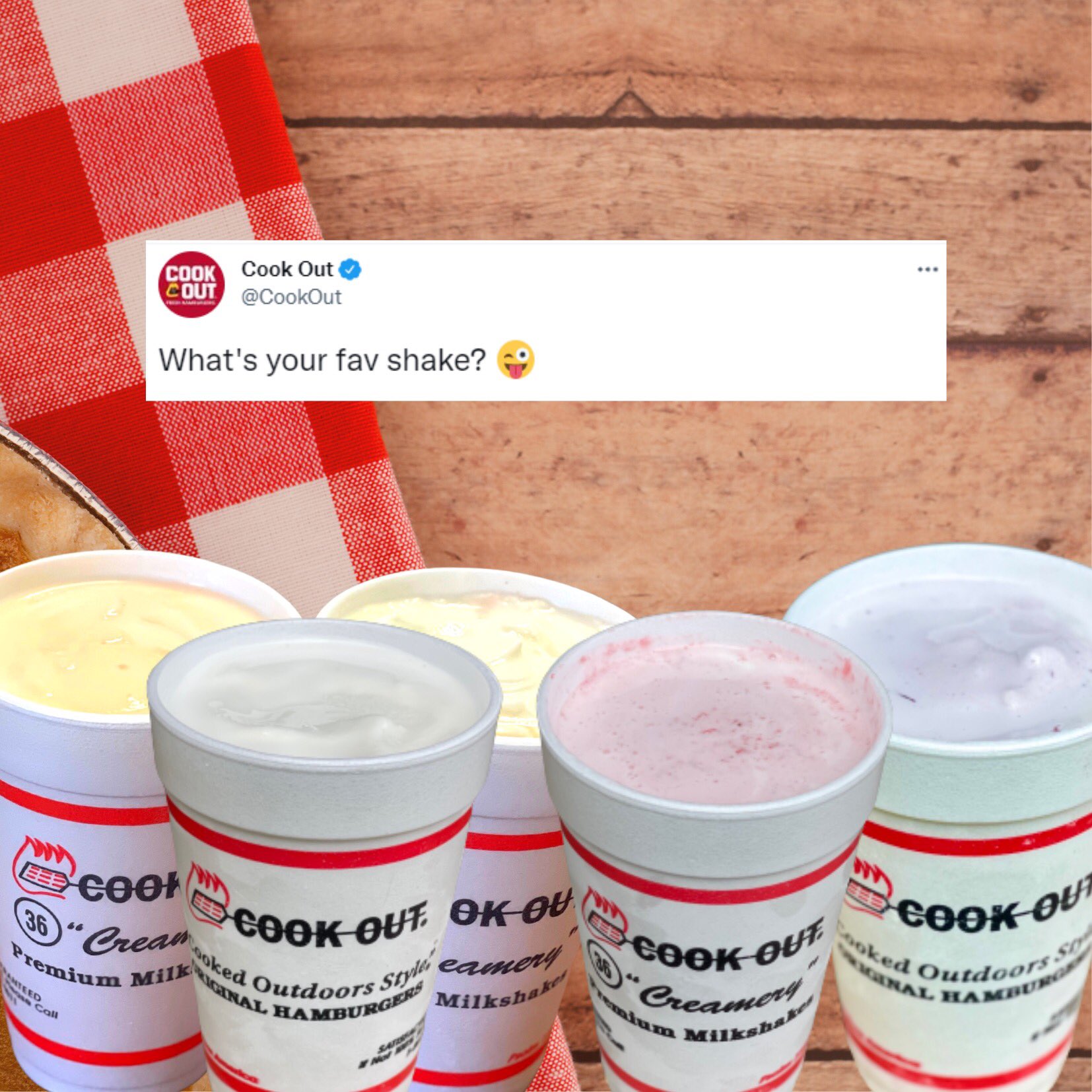 Cookout Milkshakes