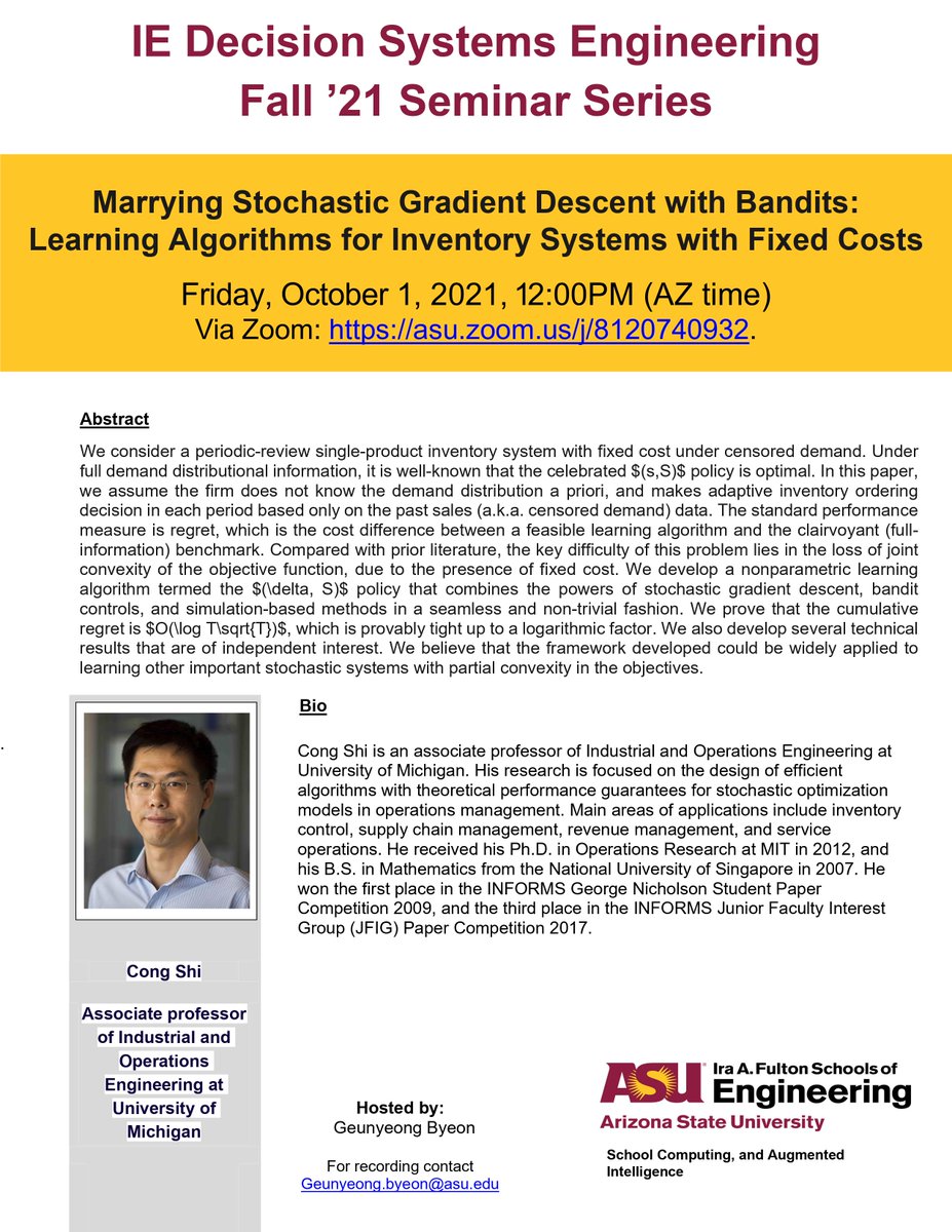 ASU School of Computing and Augmented Intelligence (@SCAI_ASU) | Twitter