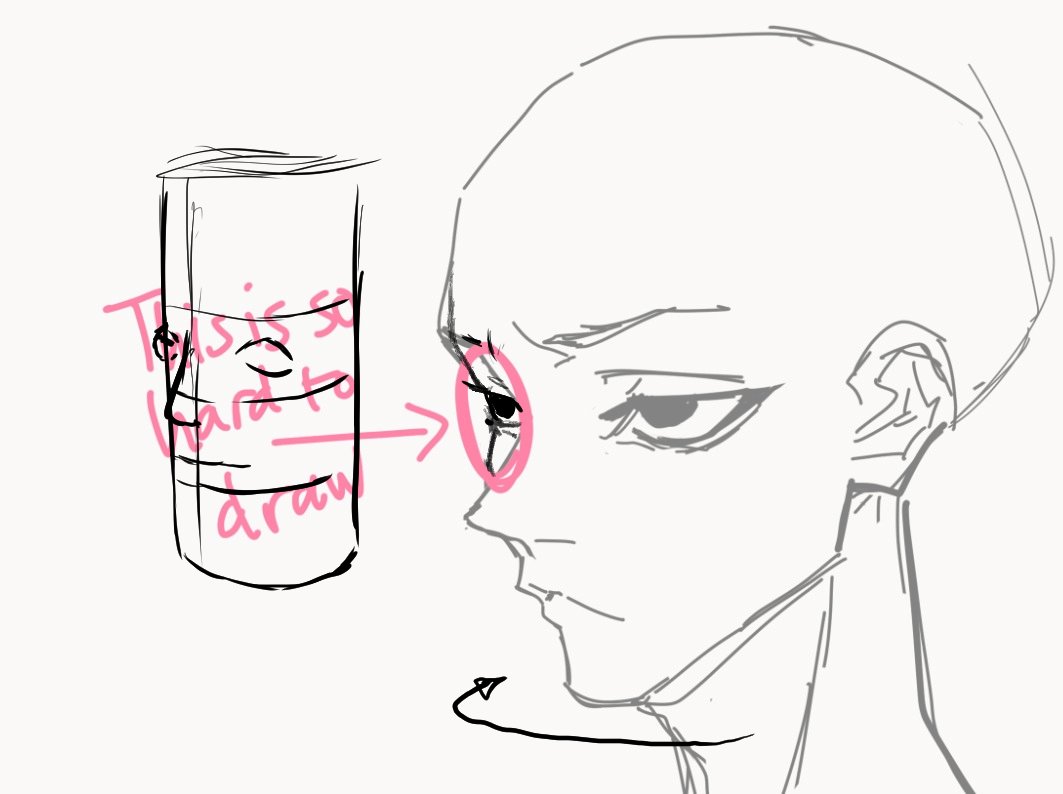 Anime Male Face Base