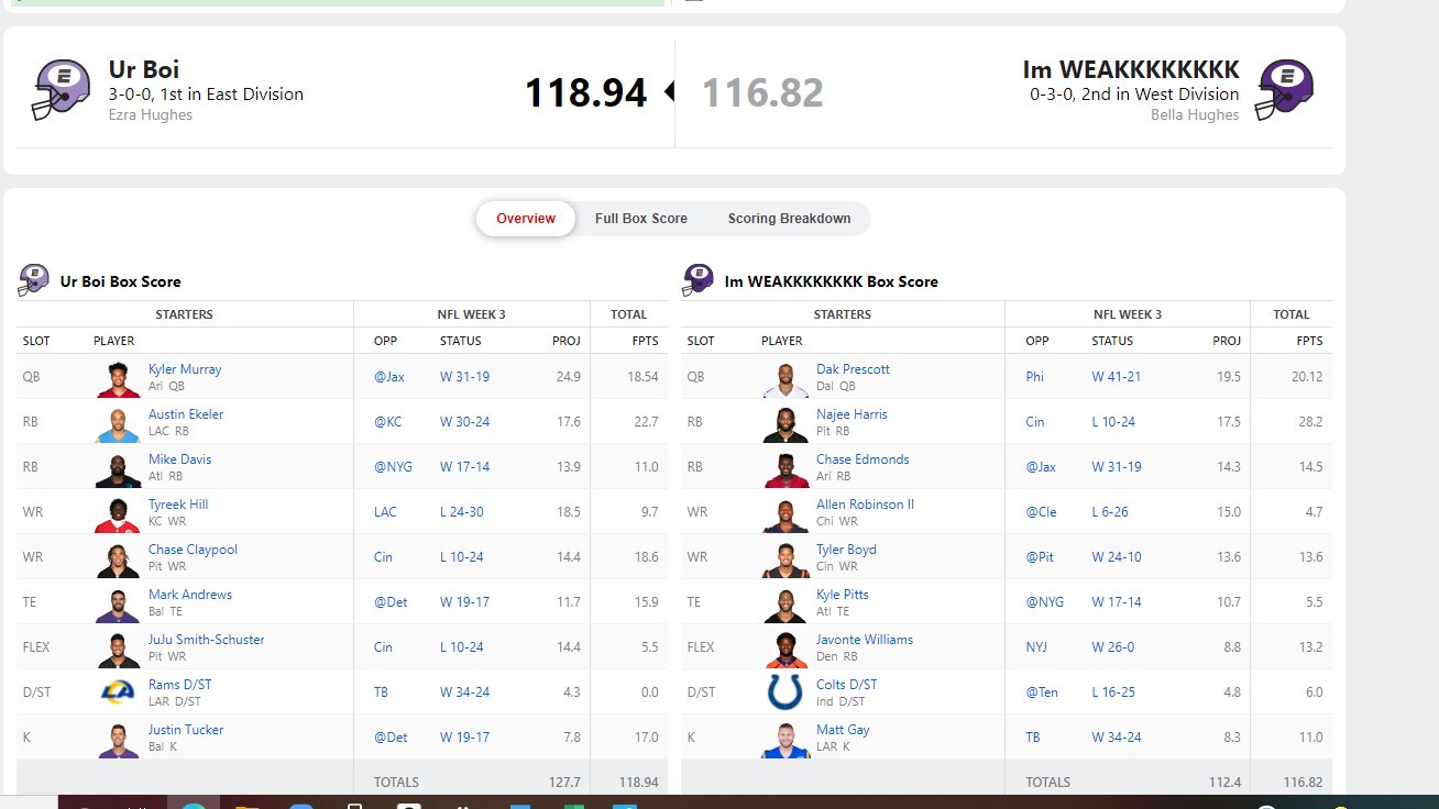 Corn Boi on Twitter: "YESSIR!!!! 3-0 BABY @AustinEkeler…