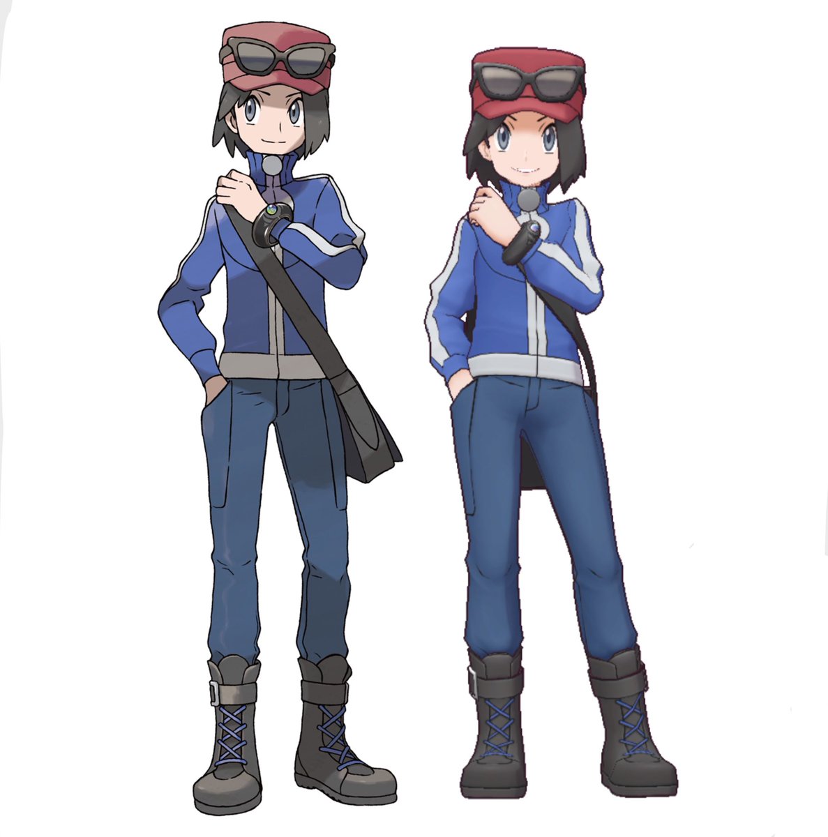 ポケモン「2D vs 3D… they made him a bit shorter 」|Touya! ★ POKEMON SV TIMEEのイラスト