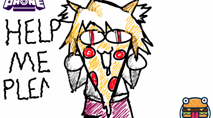 「A cursed comic inspired by @Minkyew's not-so-subtle dumbass 」BuskHuskerの漫画