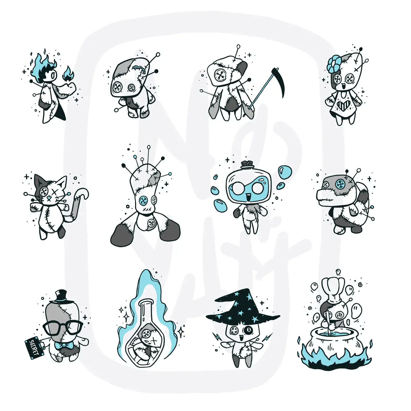 Voodoo Tattoo Designs Dark Magic Witch Tattoo Design – Tattoos