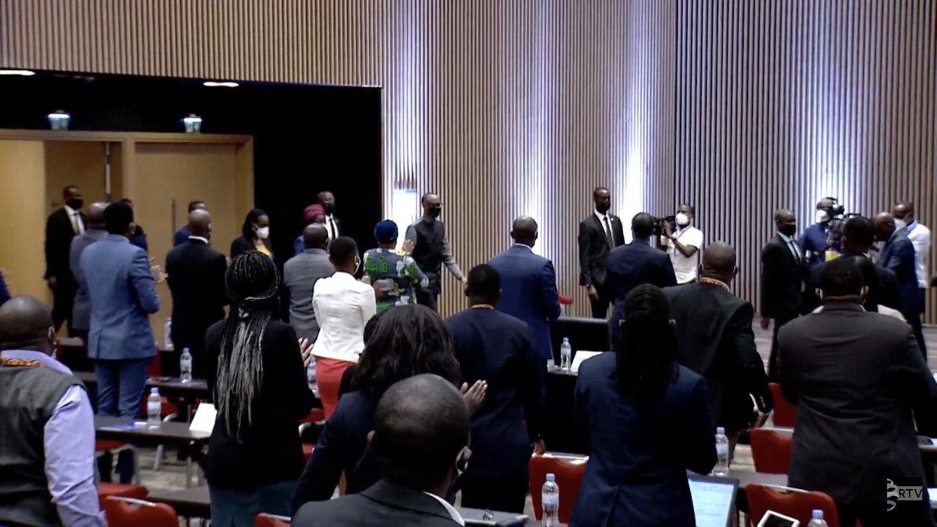 Rwanda Broadcasting Agency (RBA) on Twitter: "President Paul #Kagame has arrived at the Kigali ...