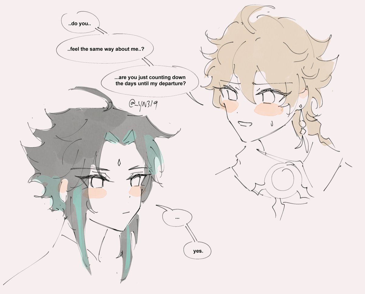 「to the anon who req this on kofi!! i hope you get well soon!」RIIKYUNの漫画