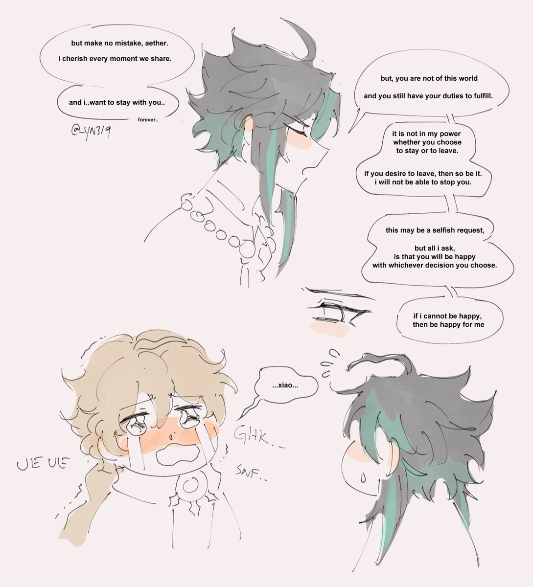 「to the anon who req this on kofi!! i hope you get well soon!」RIIKYUNの漫画