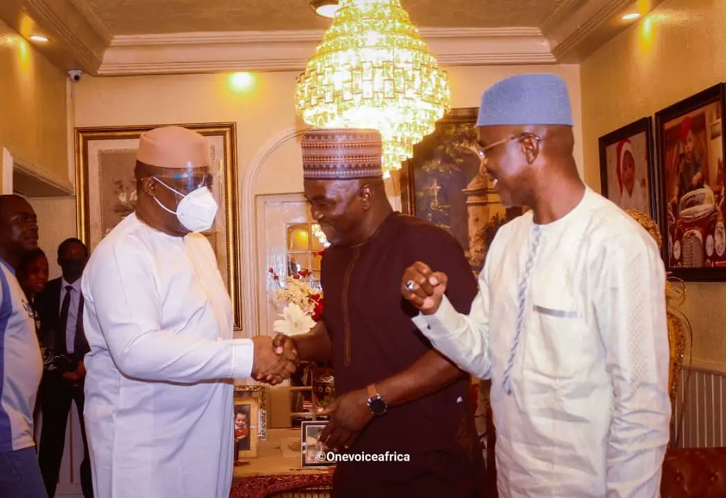 It was an honor to receive Alhaji Abdumalik Usman, Chairman of APC ...
