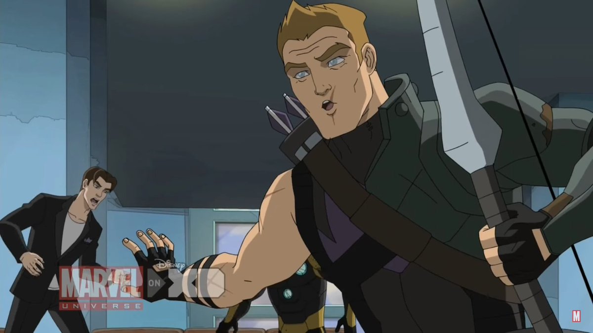 Ultimate Spider Man Hawkeye