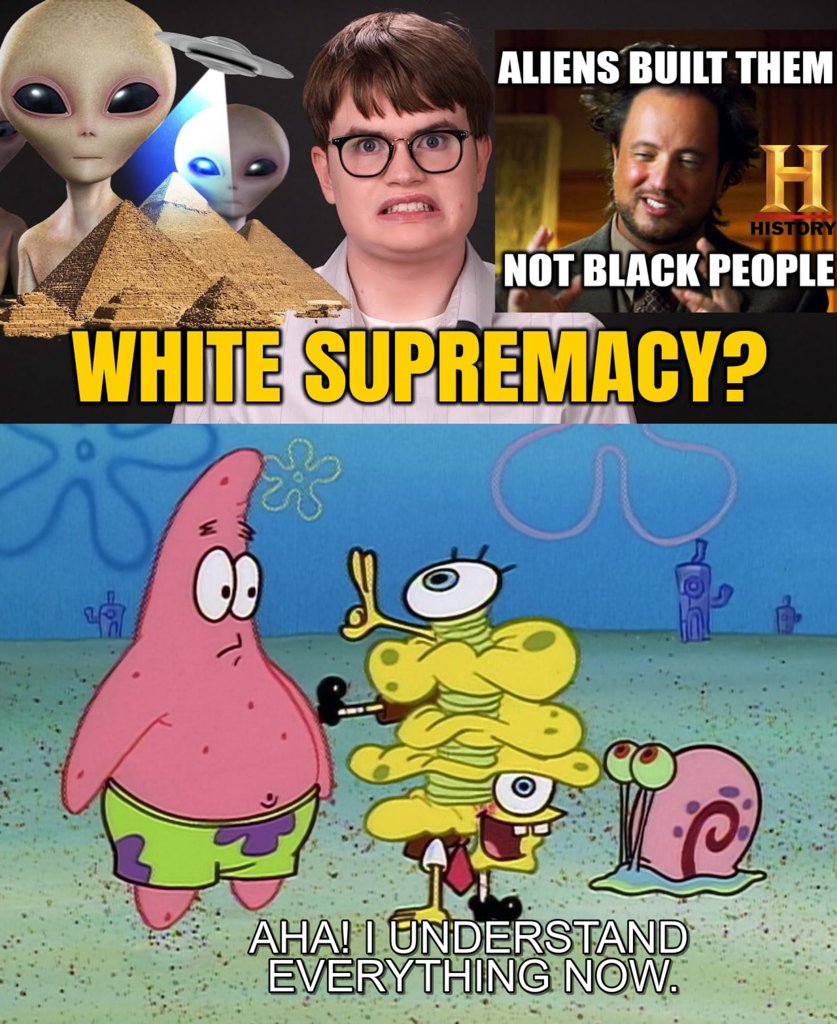 White People Aliens Meme