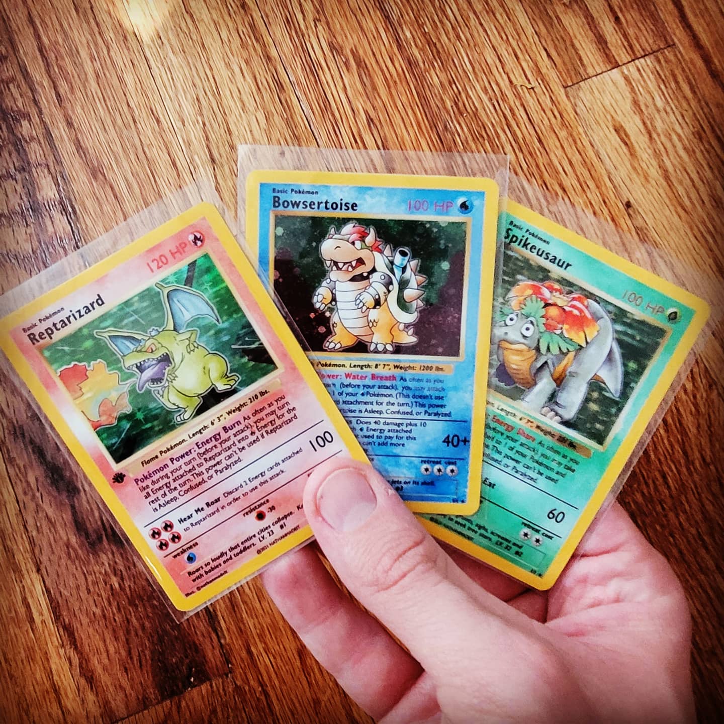 Blastoise Charizard Venusaur Bowser