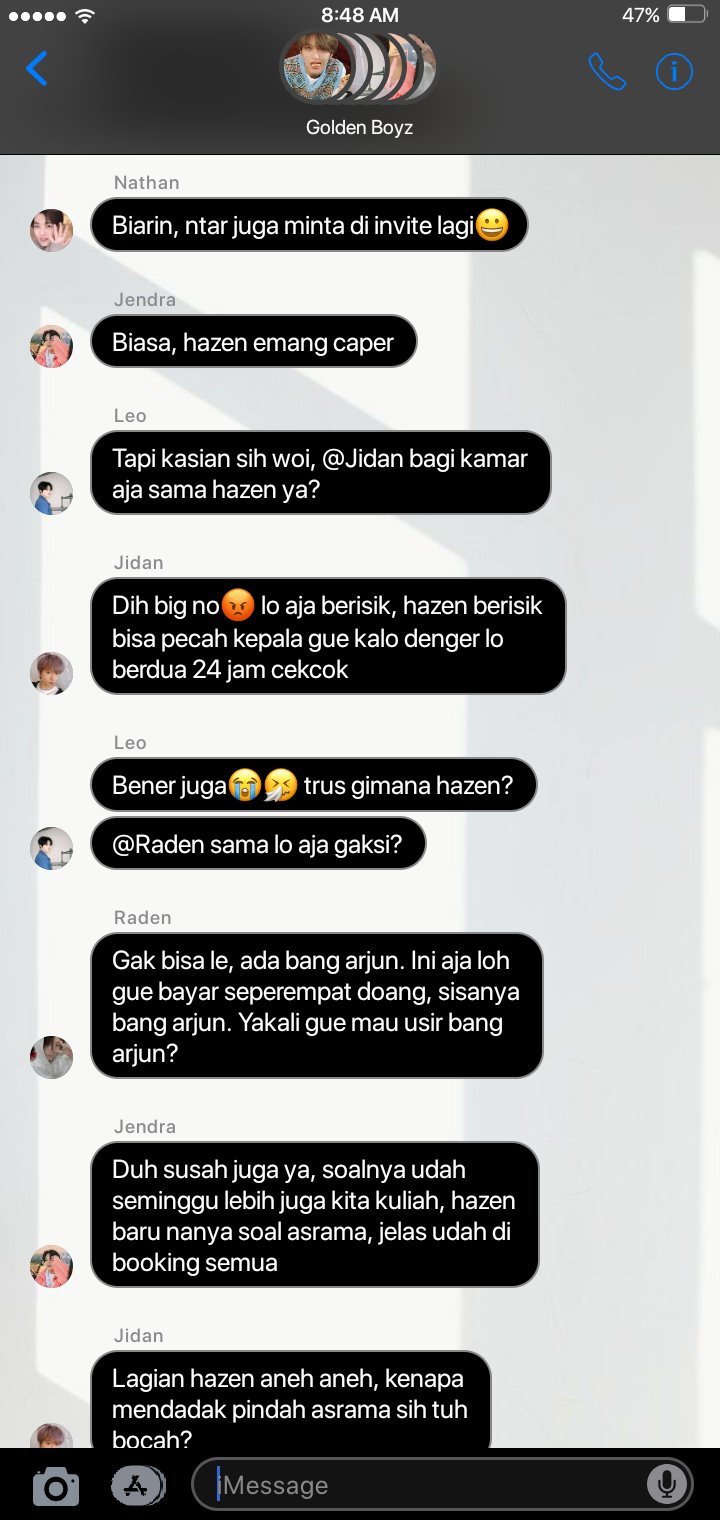 ʄƖơ･*˚ PTS dulu ya ownernya😭 on Twitter: "—☆347 "Gue gatau" ps : ignore ava Hazen yang masih di ...