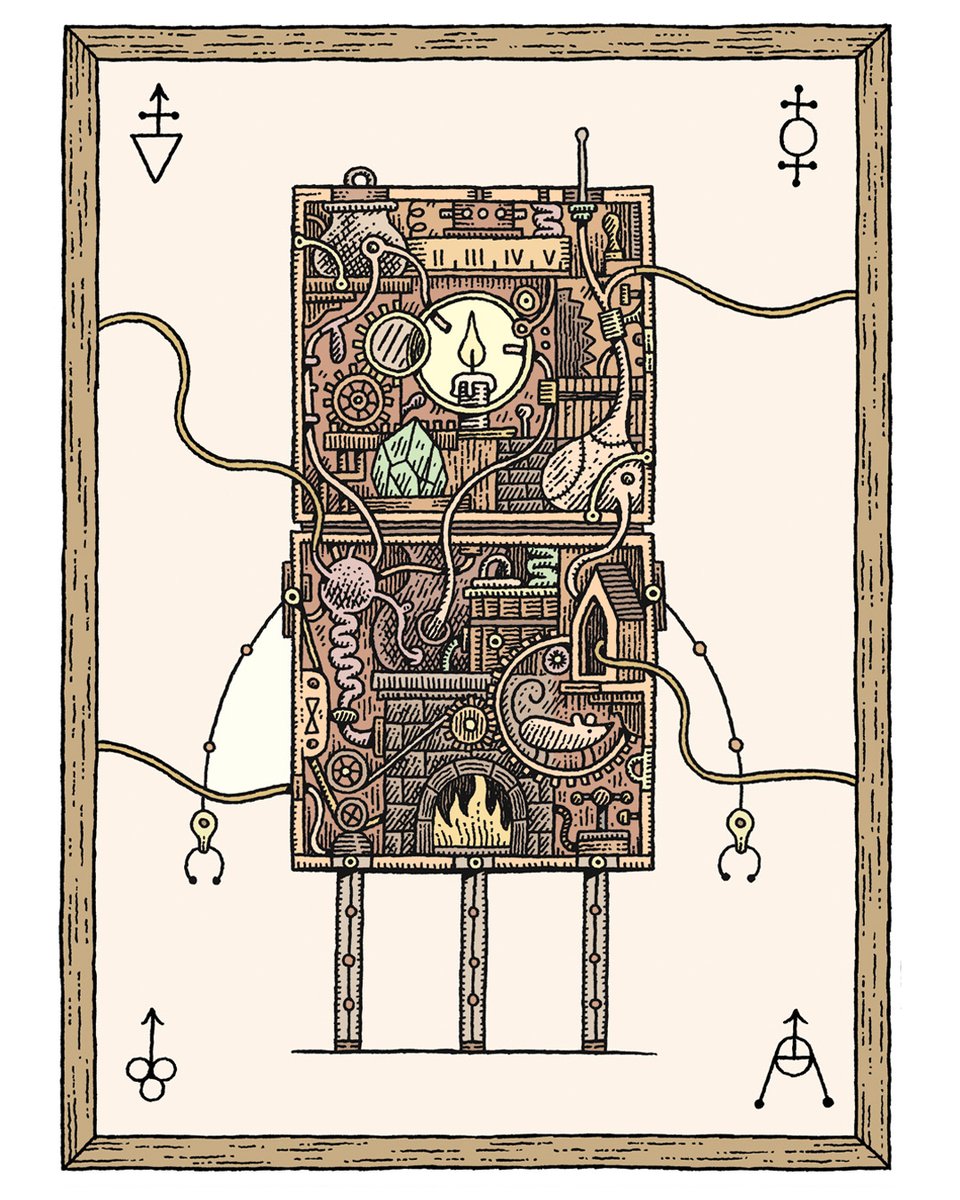 The Little Wooden Robot and the Log Princess' In bookshops」Tom Gauldの漫画