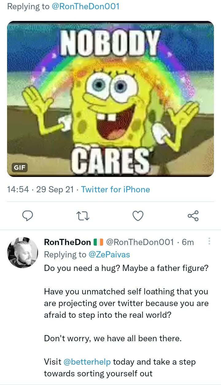 Spongebob Nobody Cares Wallpaper
