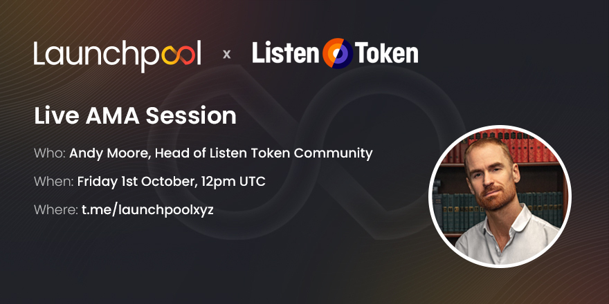 Launchpool ($LPOOL) on Twitter: "In anticipation of the @ListenNFT Allocation Mining Event ...