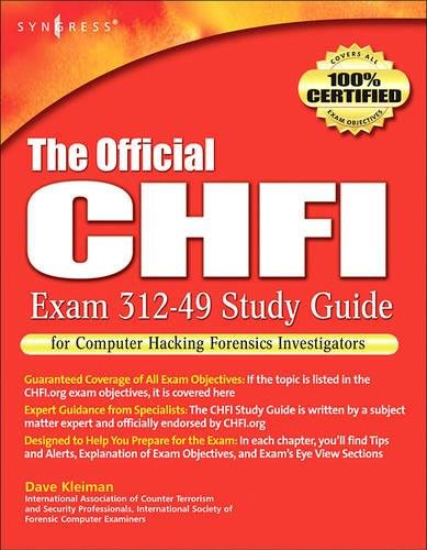 [DOWNLOAD [PDF]' The Official CHFI Study Guide (Exam 312-49): for Computer Hacking Forensic ...