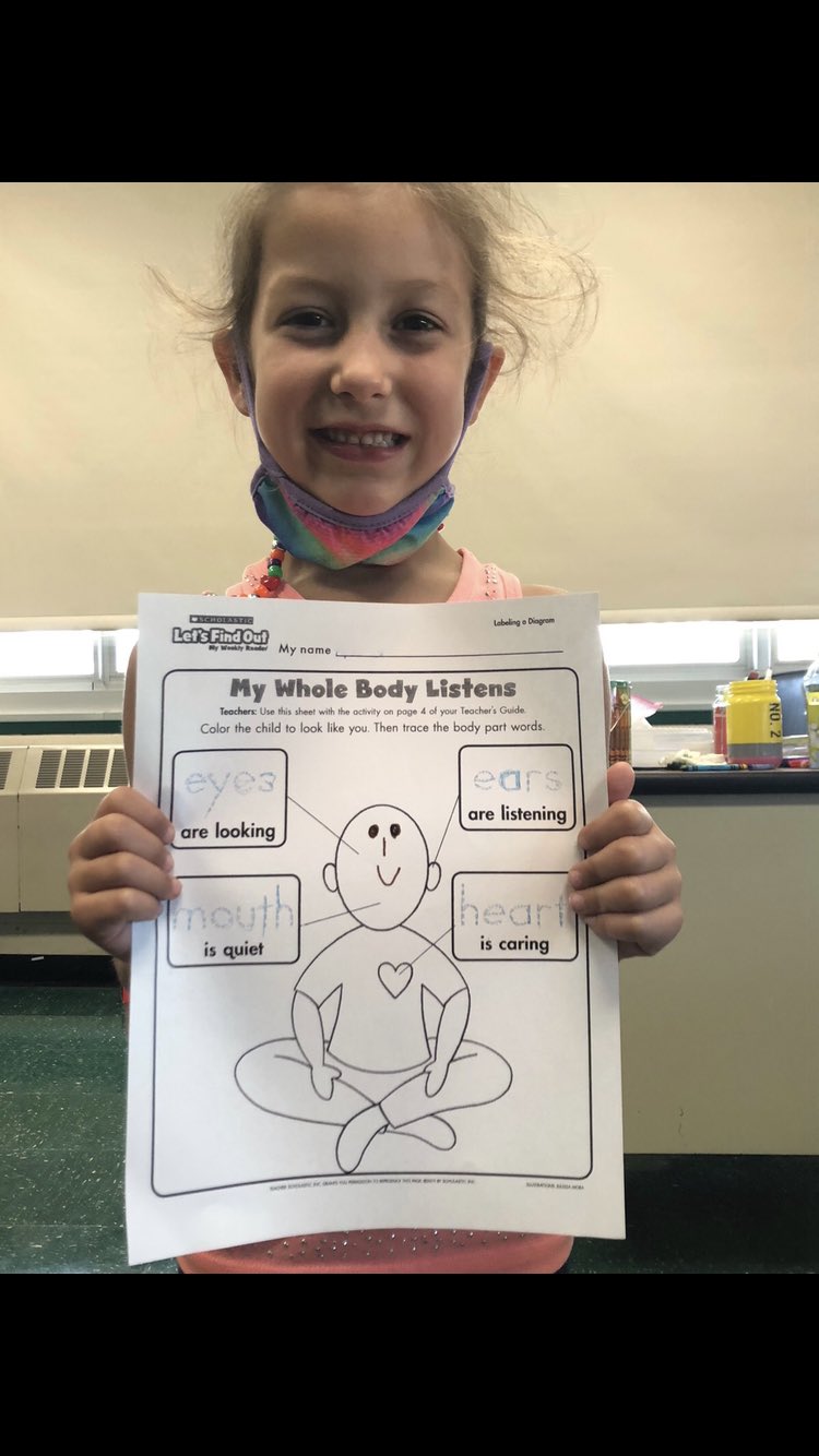 Whole Body Listening Coloring Pages [2025]