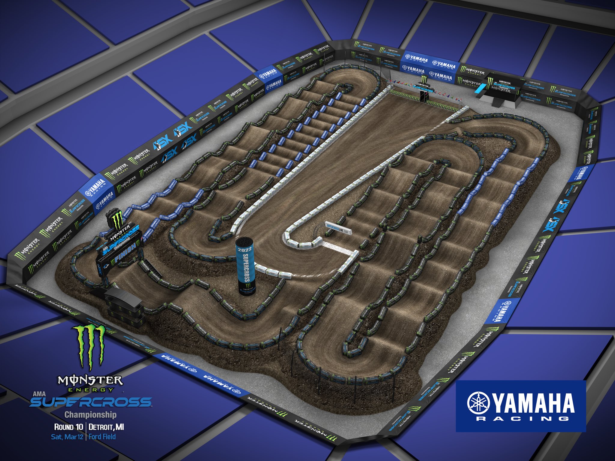 Supercross Track Layout