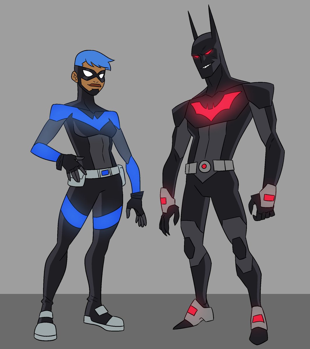 Nightwing Vs Batman Beyond