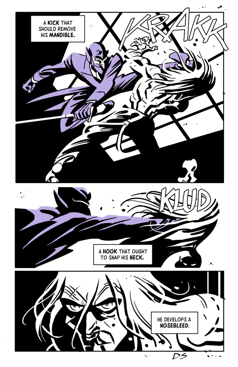 「I tried doing LAVENDER JACK in the story」|Dan Schkadeの漫画