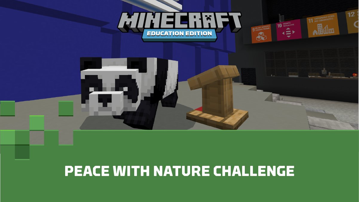 Minecraft: Education Edition on Twitter: "Teach sustainability with the ...