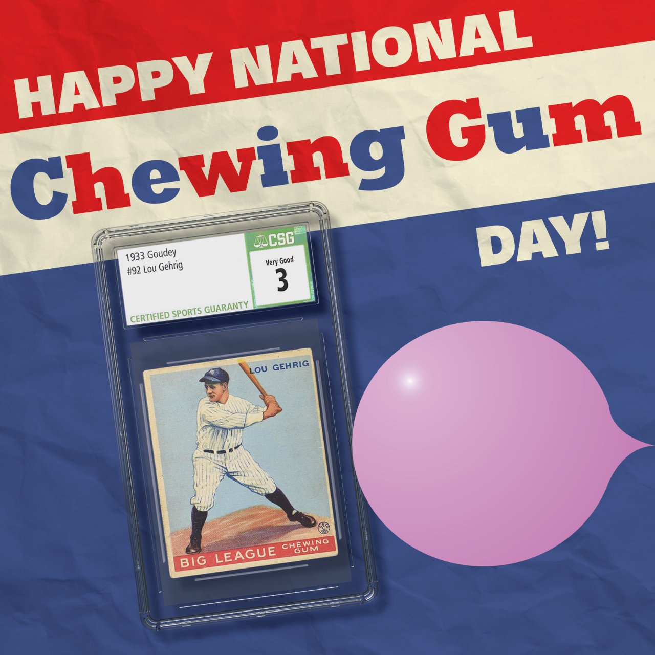 National Chewing Gum Day