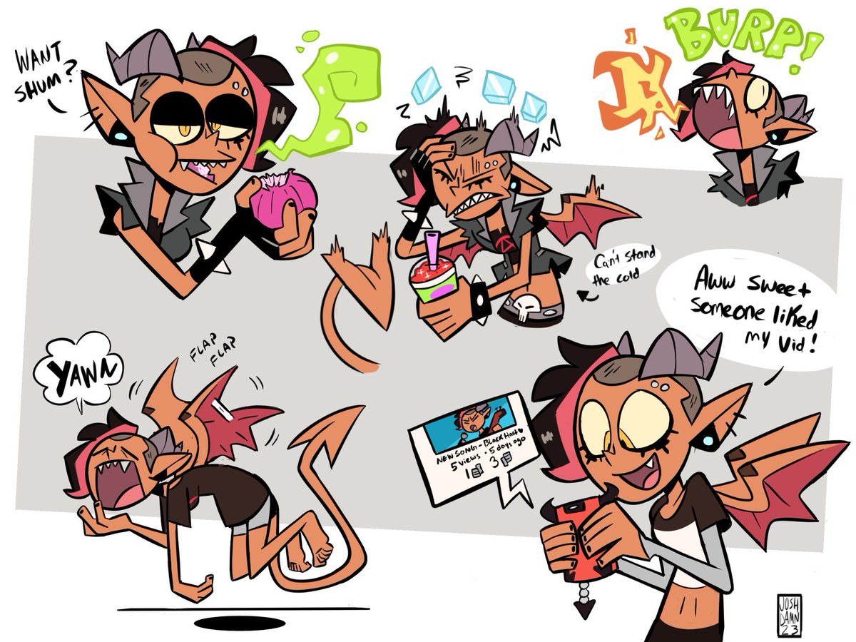 「Tagging @ramonsalinasart @GogoMrdodo @MattCarbz @art_dweeeb 」JoshDamn ...