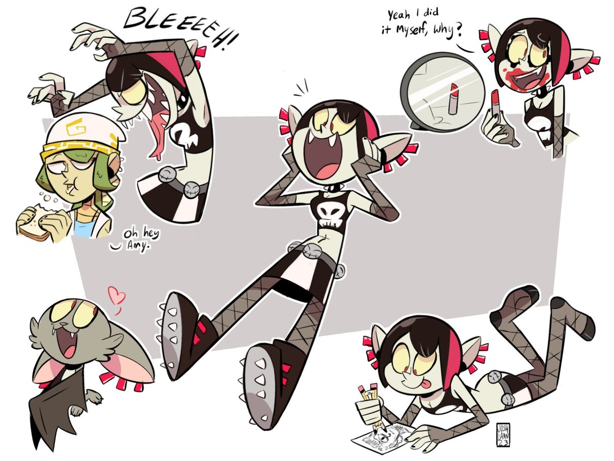 「#repostday shoutout to a year ago when I peaked 」JoshDAMNの漫画