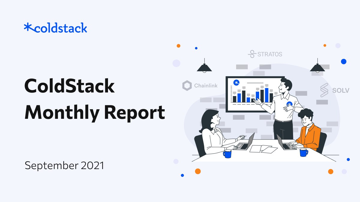 ColdStack on Twitter: "🍂 September sure was busy for Coldstack! We put financial #NFTs on ...