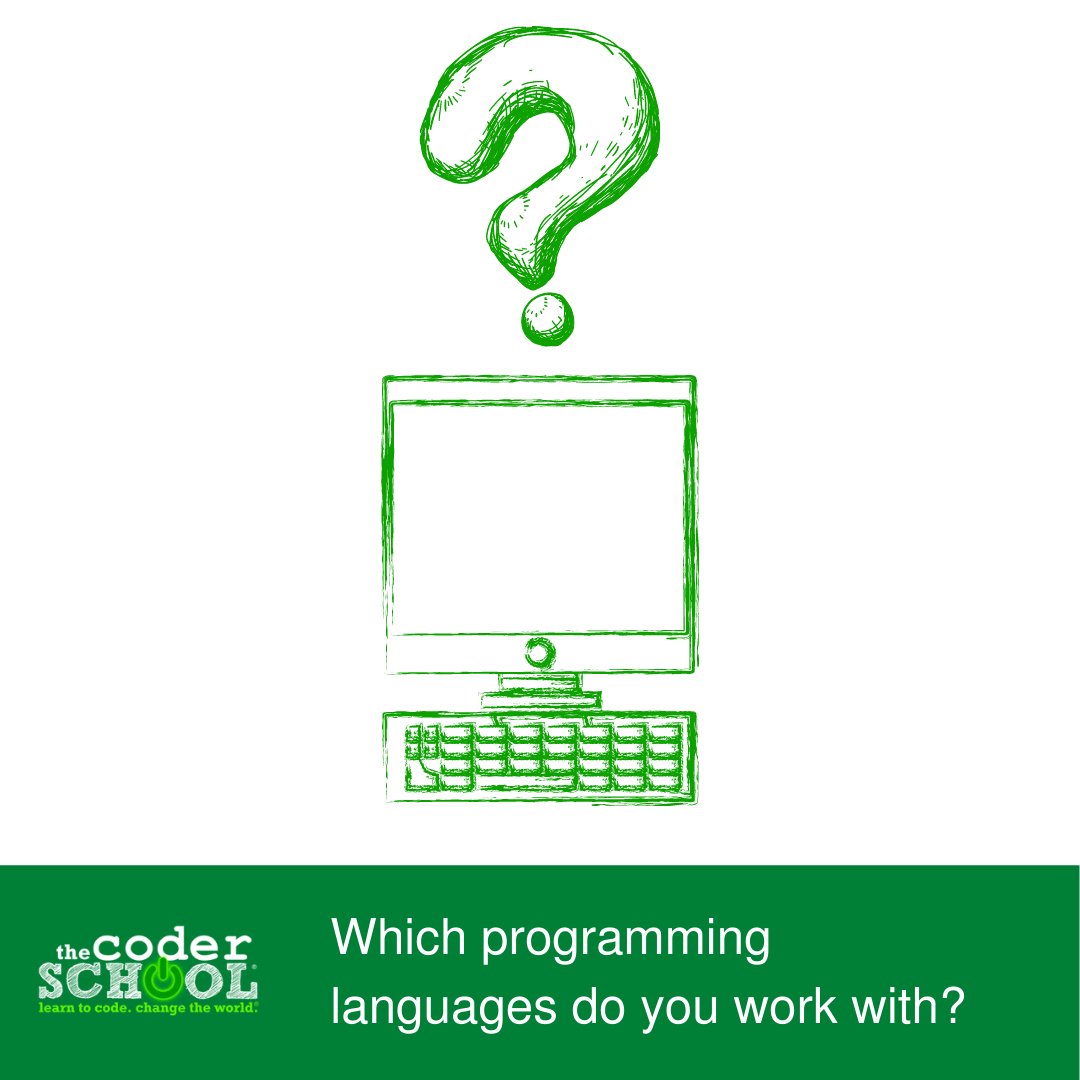Thecoderschool Usa On Twitter Maybe Even A Step Further Which Programming Languages Would You 