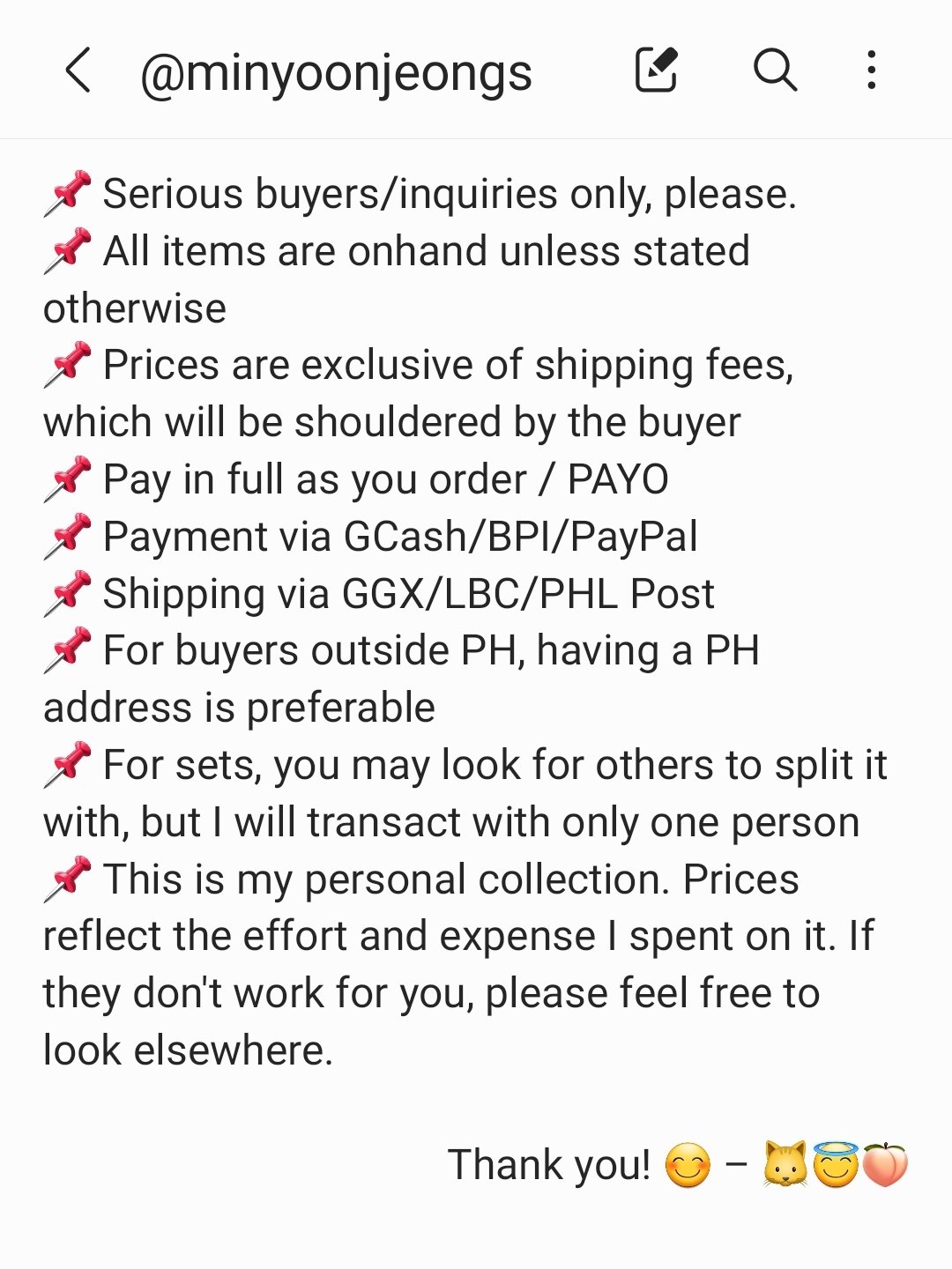 🐱😇🍑 on Twitter: "📢 PLEASE READ BEFORE TRANSACTING:…