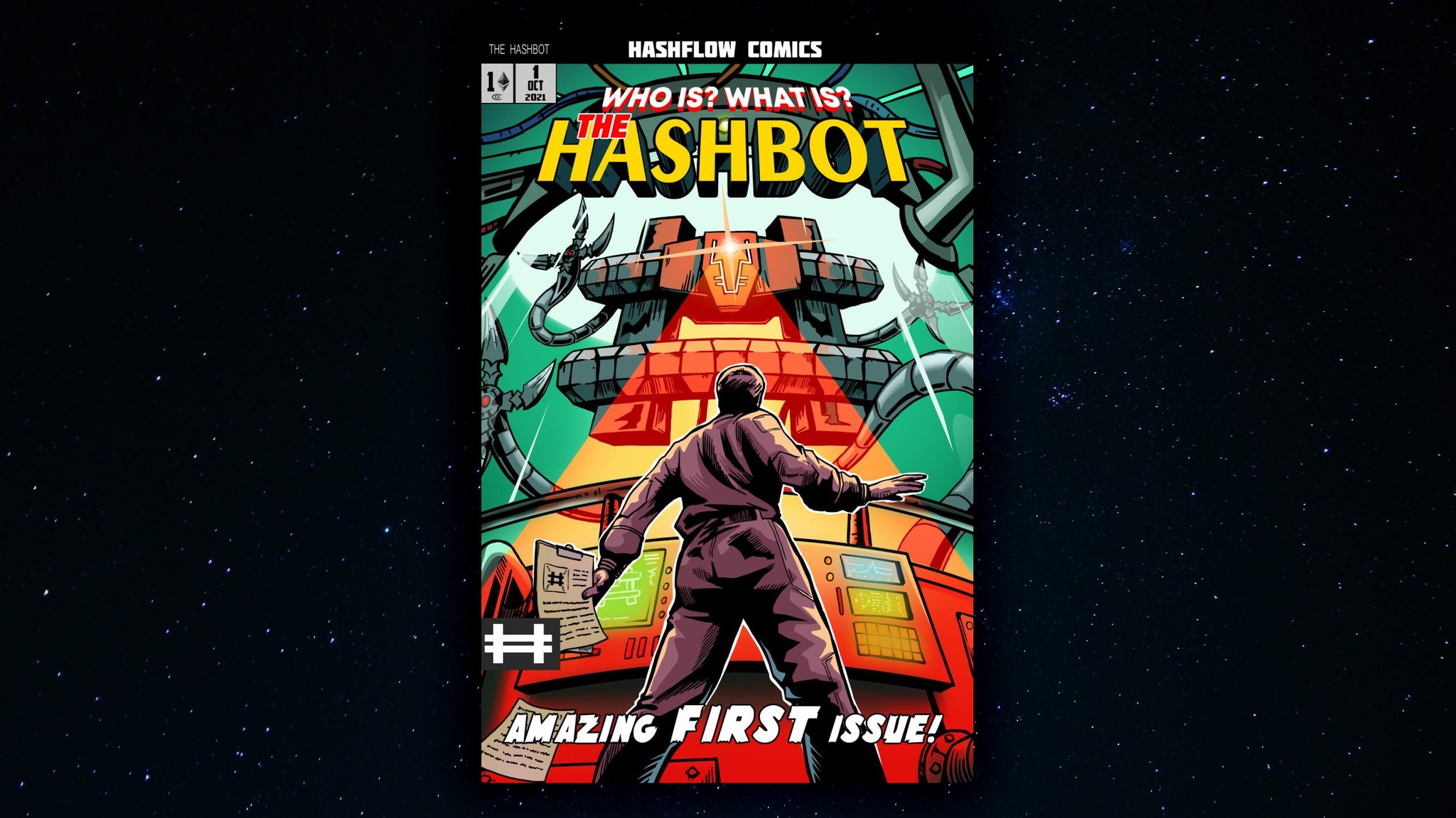 hashflow #️⃣ on Twitter: "🔥Hot off the presses: the debut of our limited-edition comic series ...