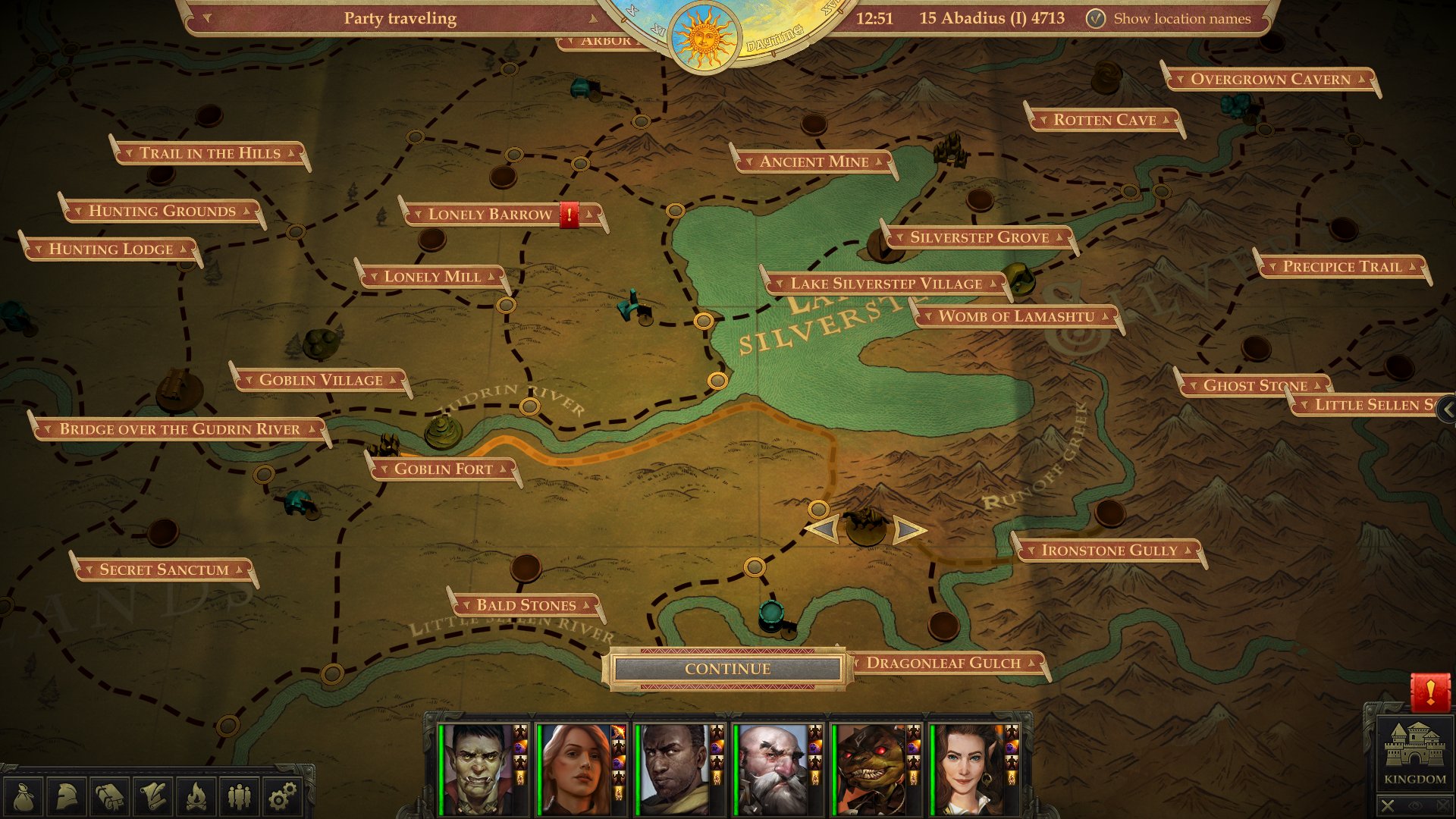 Andrew Halliday Chodit okolo Periodický pathfinder kingmaker world map ...