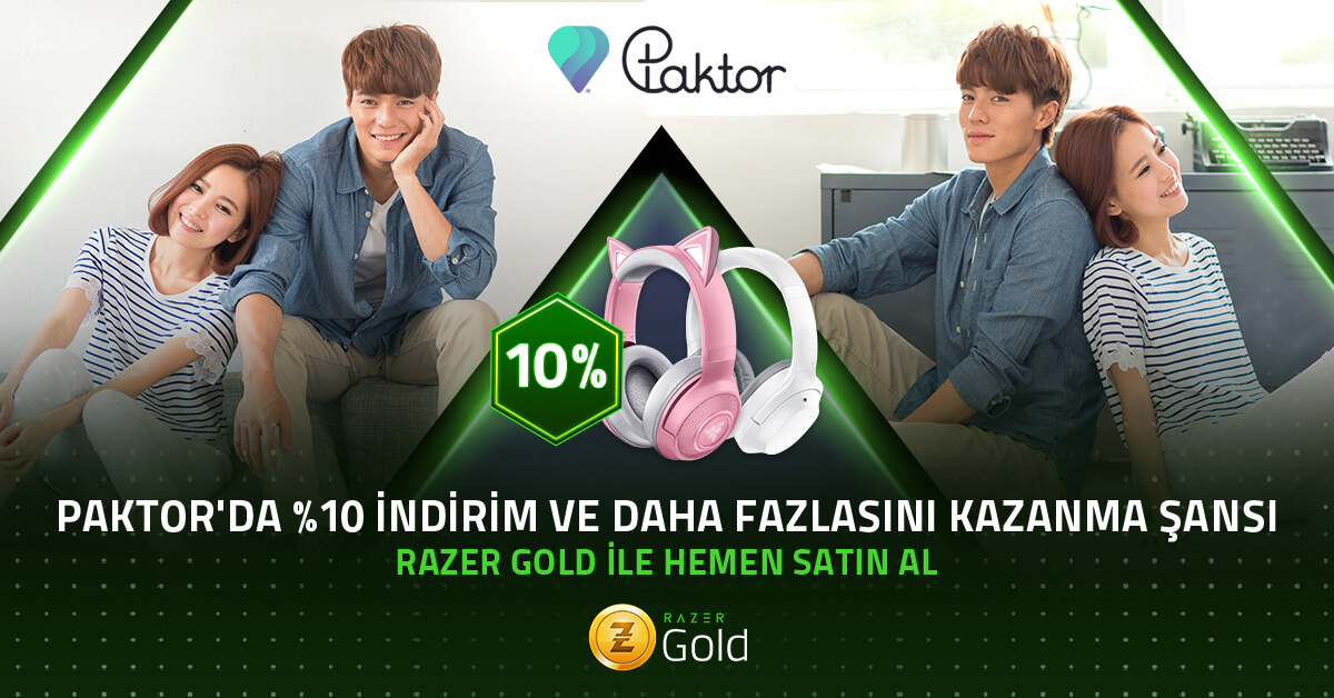 Razer Gold Türkiye on Twitter: "Razer Gold ile Paktor Premium üyelik al, %10 indirim ve daha ...