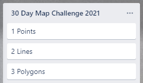 Topi Tjukanov on Twitter: "🎉Categories for #30DayMapChallenge 2021 🎉 Join in to create maps ...