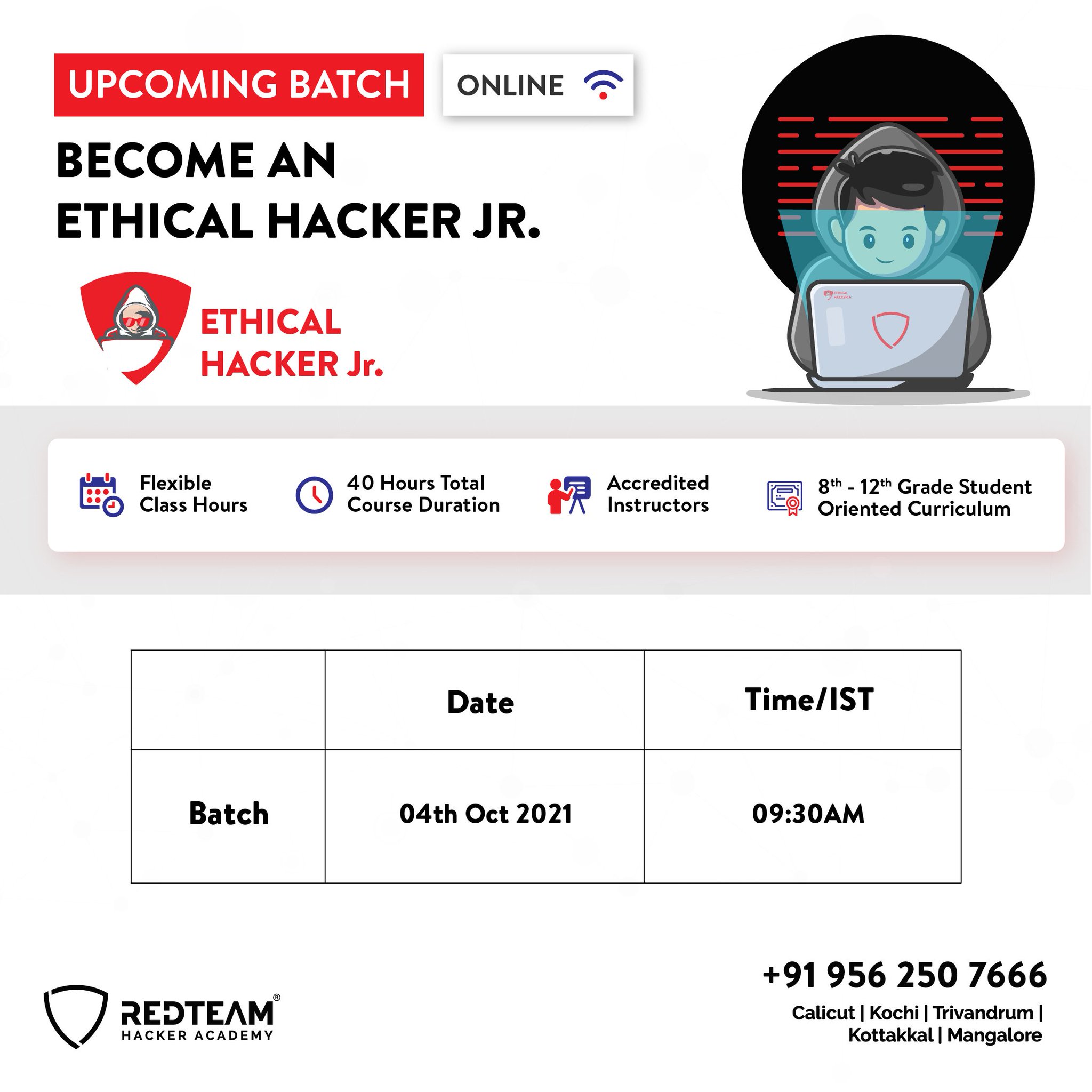 Redteam Hacker Academy On Twitter You Could Be The Next Cyber Hero Hurry And Register Limited