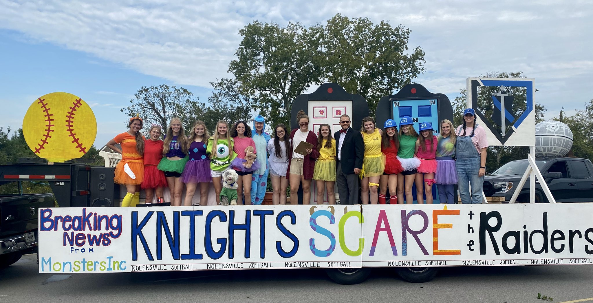 Softball Float Ideas