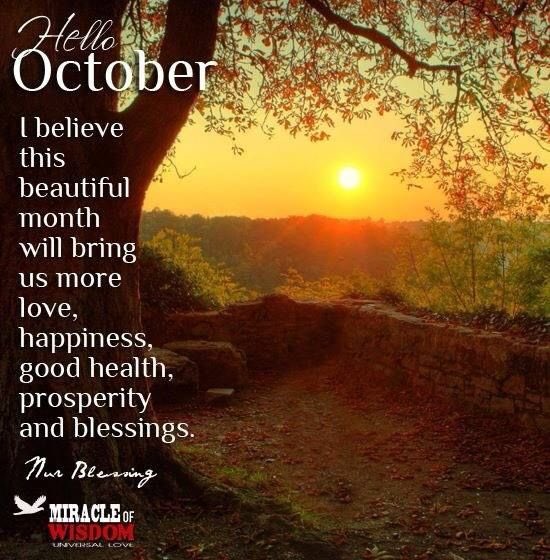 Hello October My Birthday Month