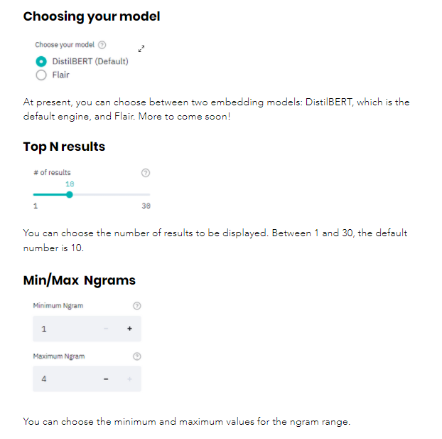 Charly Wargnier on Twitter: "I've updated the article for the BERT Keyword Extractor app with a ...