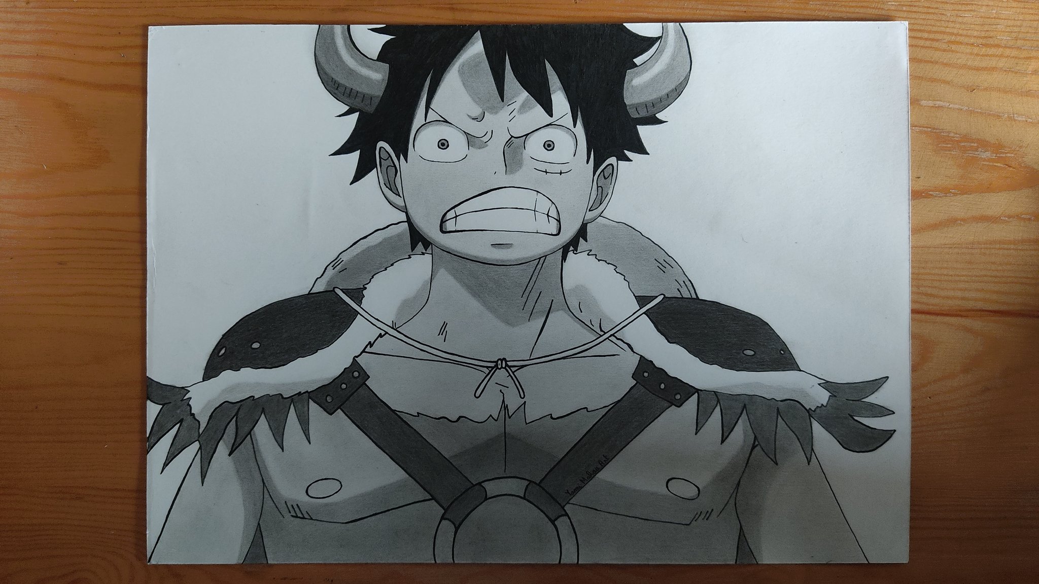 Luffy One Piece Drawing