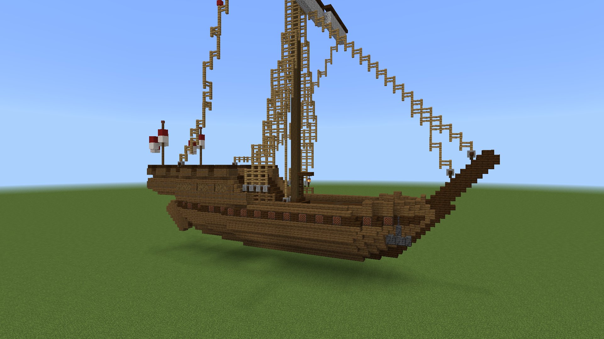 Roman Ship Minecraft