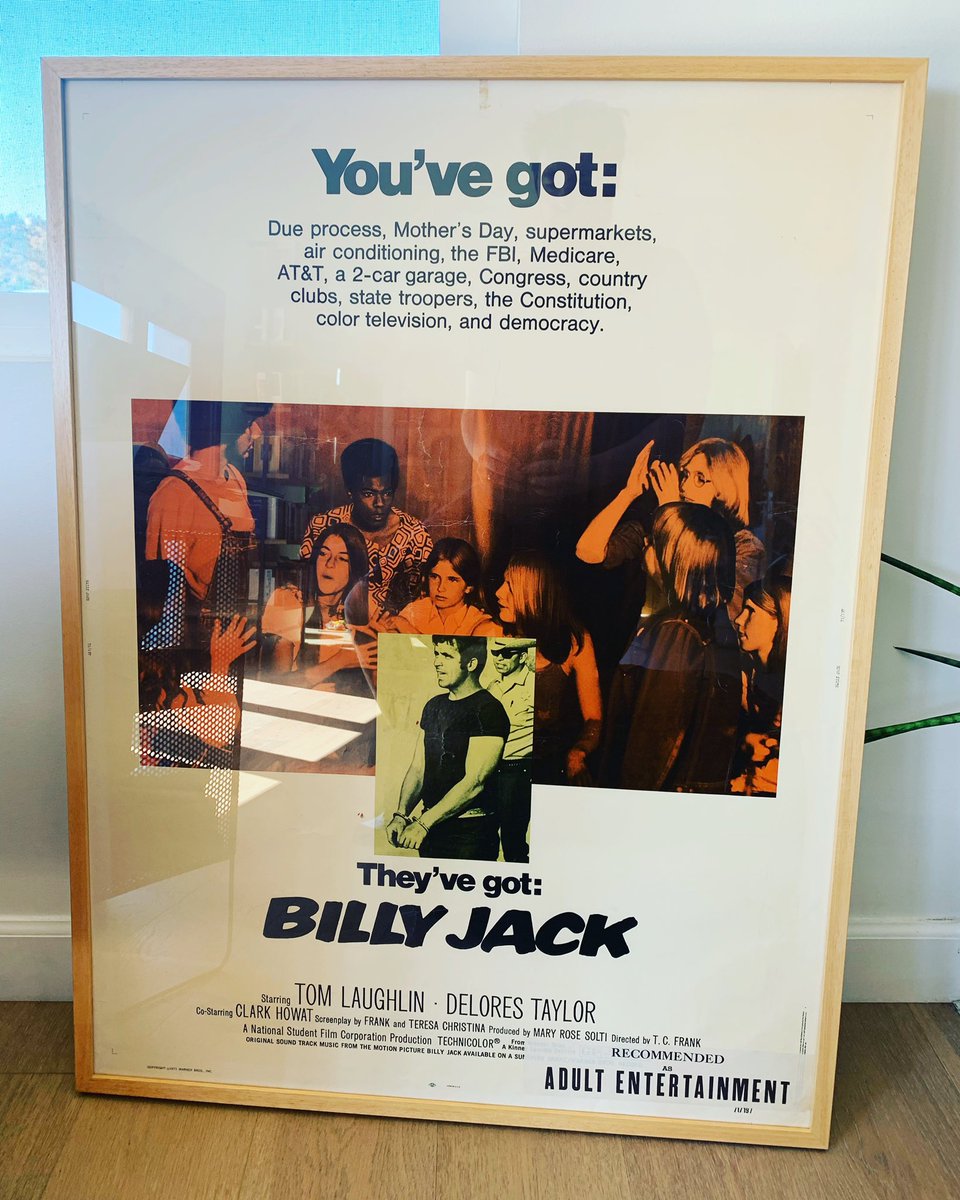 Finally got a frame for my copy of the greatest movie poster ever made ...