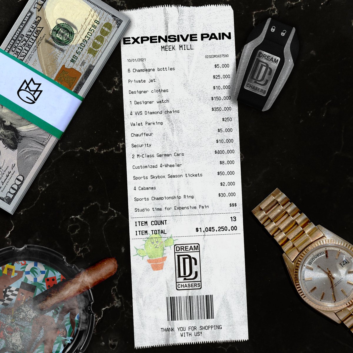 Meek Mill Counting Money