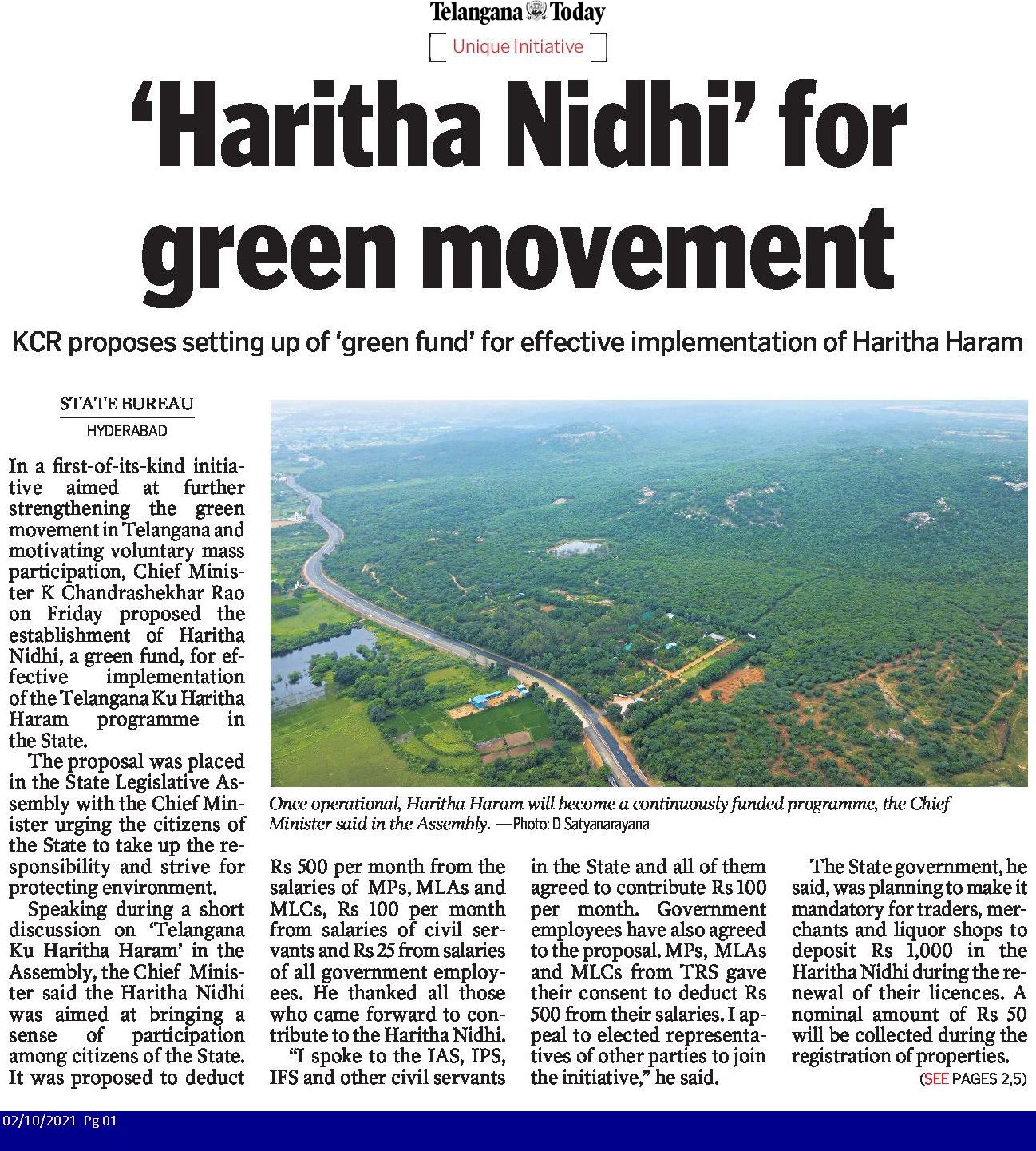Telangana Haritha Haram Quotes Haritha Haram Telangana