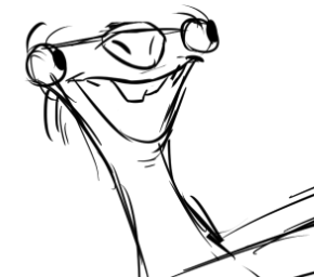 Sid The Sloth Drawing